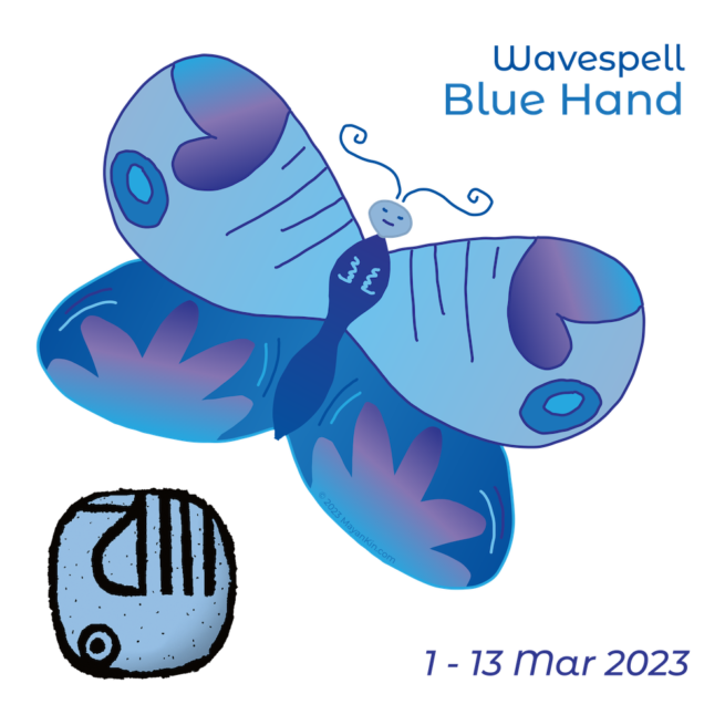 Experience Wellness | Blue Hand Wavespell - MayanKin